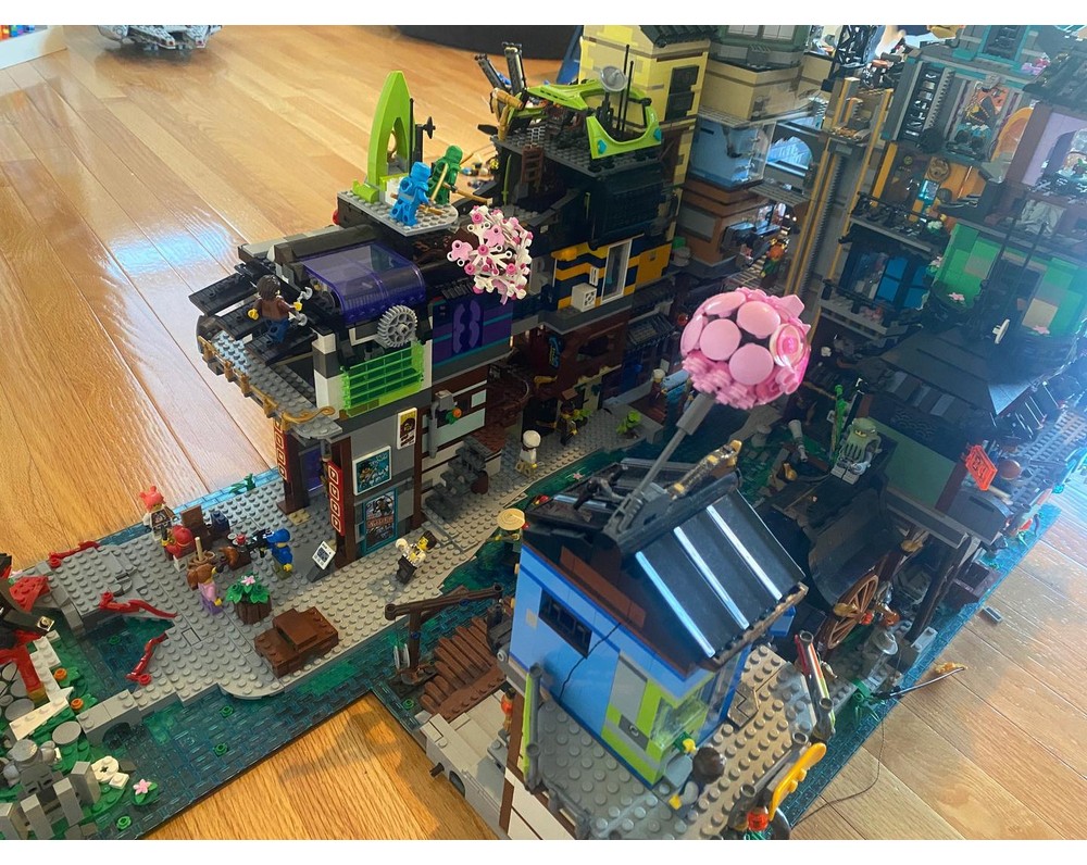 LEGO MOC Ninjago City Elevator Part I - 71799 Ninjago City Markets Alt ...