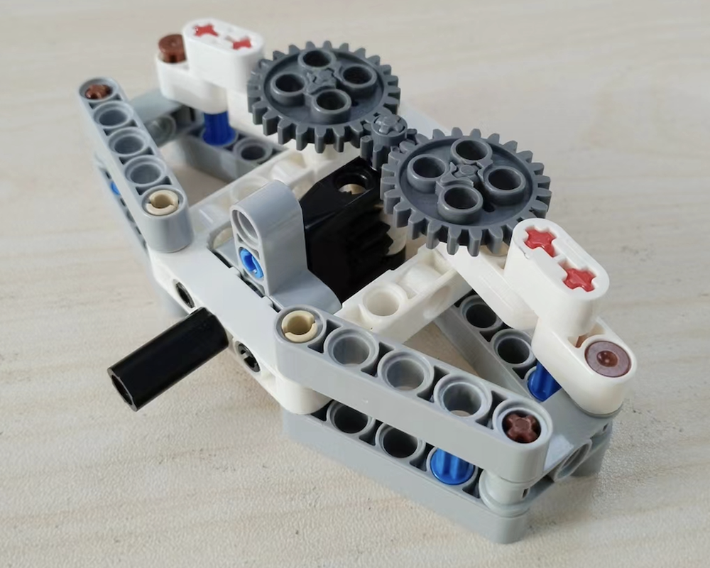 LEGO MOC Virtual Pivot Steering (15 stud cars) by ysmajor | Rebrickable ...