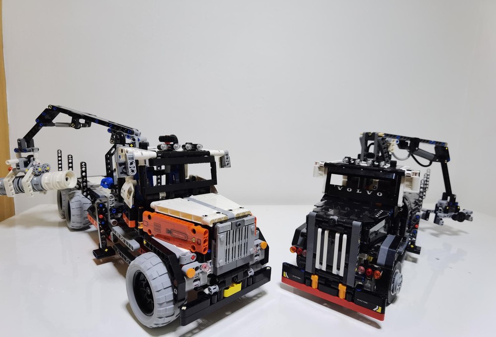 LEGO MOC Logging truck pack by nofans2 | Rebrickable - Build with LEGO