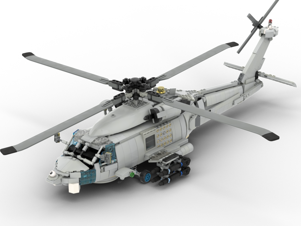LEGO MOC SH-60B/R SeaHawk by Czifi | Rebrickable - Build with LEGO