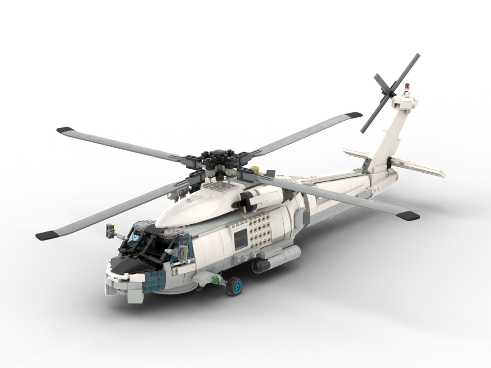 LEGO MOC SH-60B/R SeaHawk by Czifi | Rebrickable - Build with LEGO
