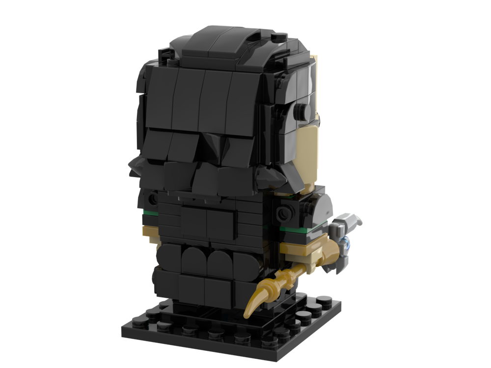 Lego Moc Loki Brickheadz By Ant0noo Rebrickable Build With Lego