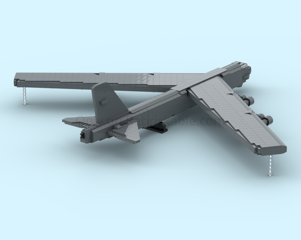 LEGO MOC Boeing B-52 Stratofortress by BespokeLegoDesigns | Rebrickable ...