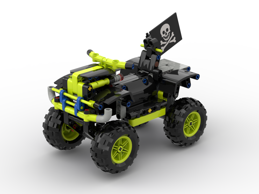 Lego Moc Atv Quad Bike 42118 By Philipka Rebrickable Build With Lego