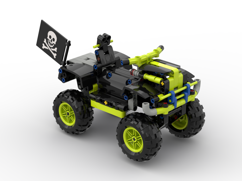 LEGO MOC ATV / Quad Bike 42118 by philipka | Rebrickable - Build with LEGO