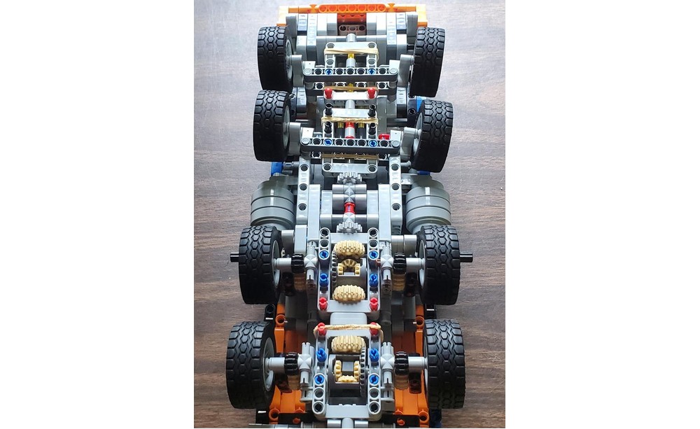 Lego Moc 42128 Hemtt Truck By Boomdidit Rebrickable Build With Lego