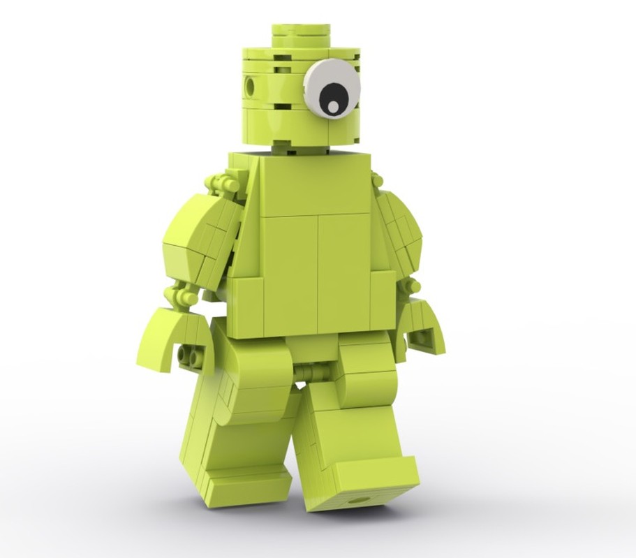 LEGO MOC Up-Scaled Imposter Alien by TroublesBricking | Rebrickable ...