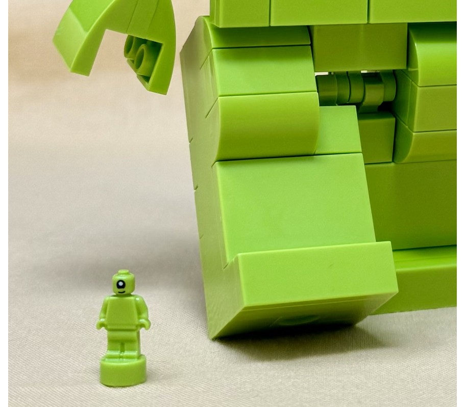 LEGO MOC Up-Scaled Imposter Alien by TroublesBricking | Rebrickable ...
