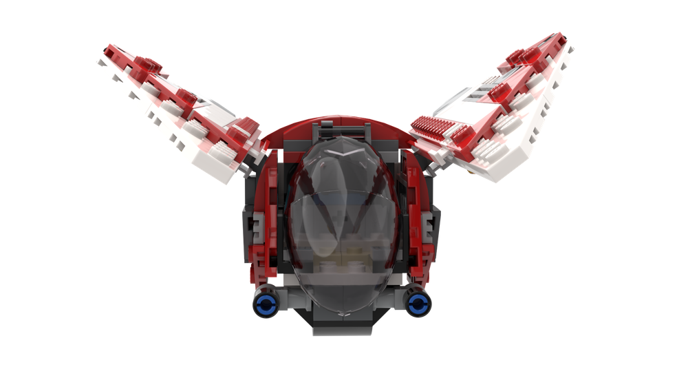 Lego Moc Jedi Bobs Tie Striker By Zsoltom Rebrickable Build With Lego
