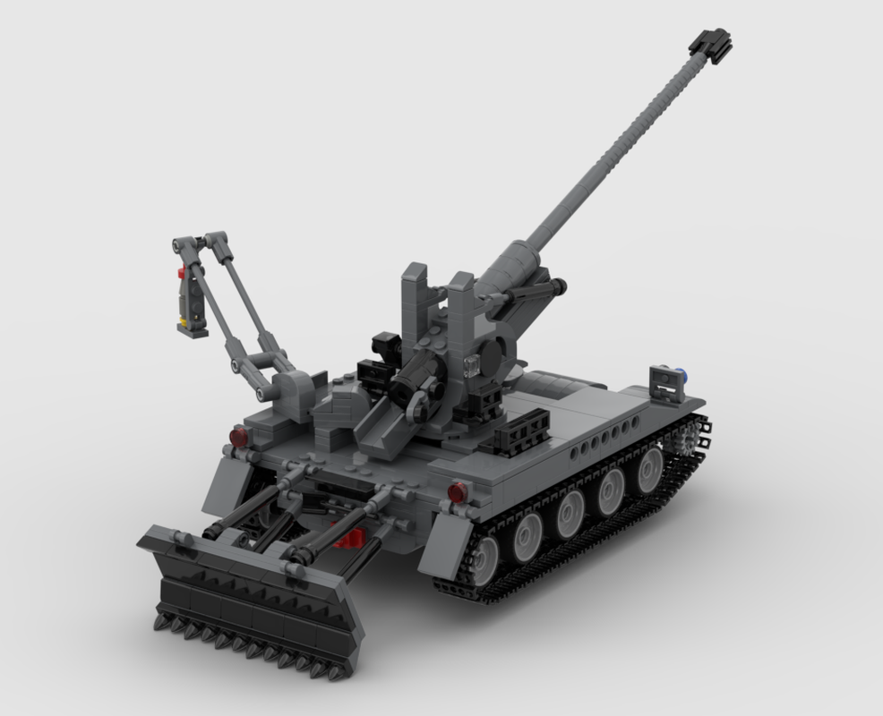 LEGO MOC M107 SPG by etphhm | Rebrickable - Build with LEGO