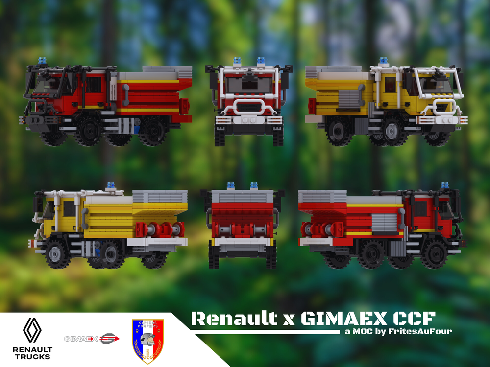 LEGO MOC Renault x Gimaex CCF by FritesAuFour | Rebrickable - Build ...
