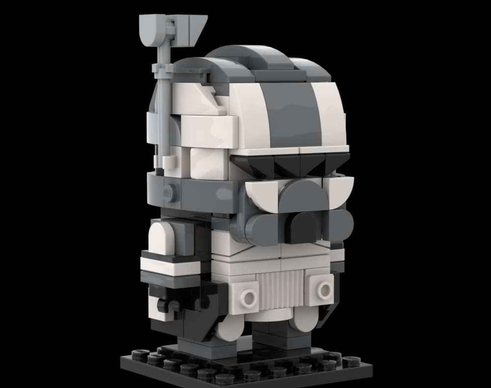 LEGO MOC Commander Wolffe Phase 2 by OrchardBuilds | Rebrickable - Build with LEGO