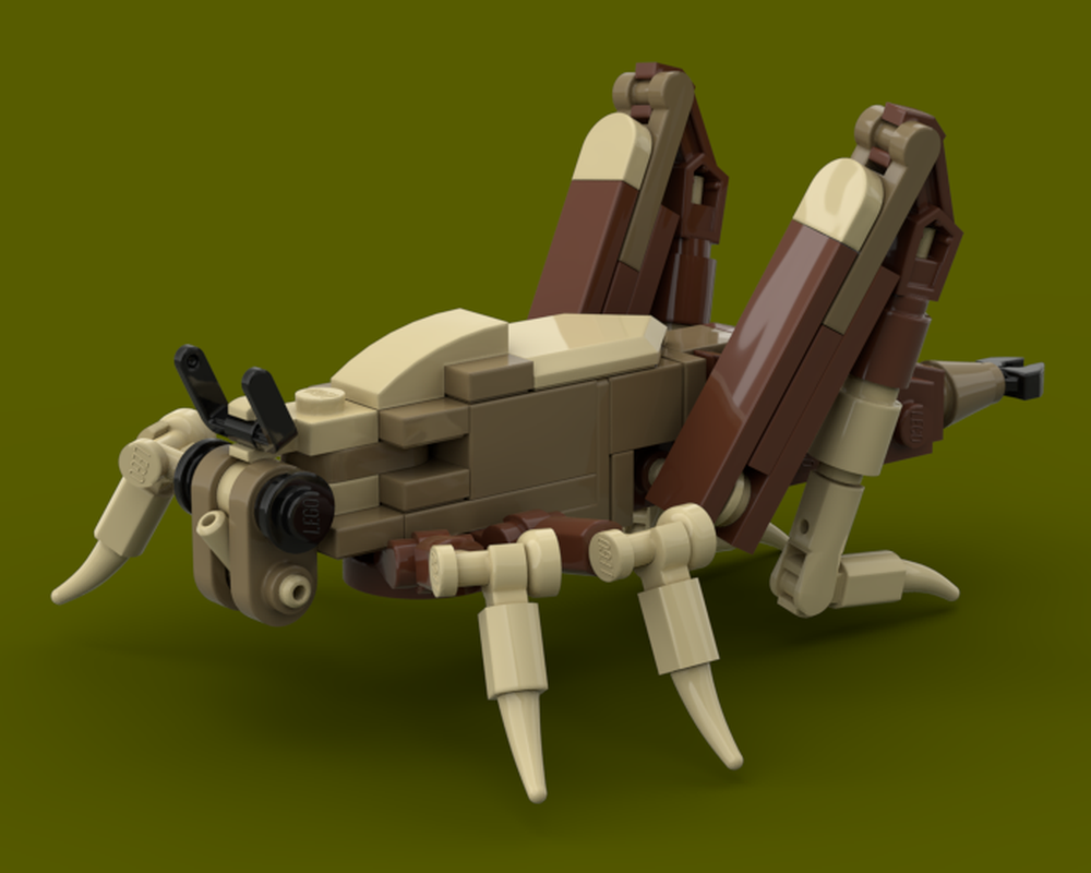 LEGO MOC Migratory Locust by Vahmi | Rebrickable - Build with LEGO