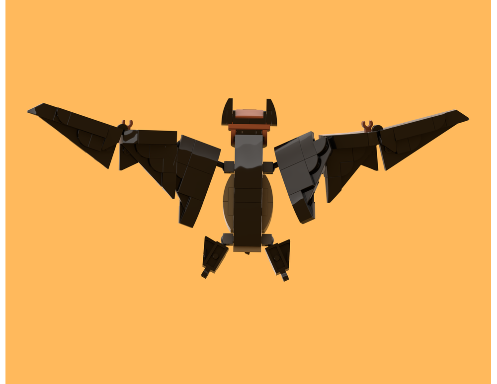 LEGO MOC Halloween bat: flying fox by DiegoFontana | Rebrickable ...