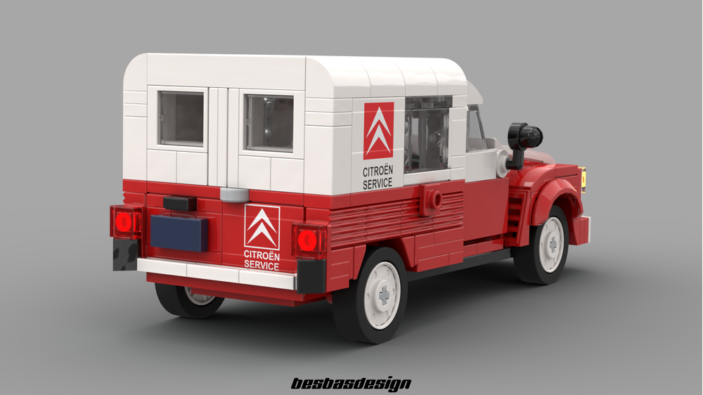 LEGO MOC-196571 Citroën Acadiane 1984 "Citroën Service" by besbasdesign ...