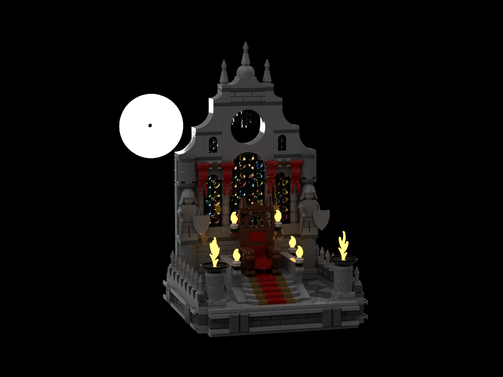 LEGO MOC-196572 DnD Strahd's Throne Room by tingdrason | Rebrickable ...