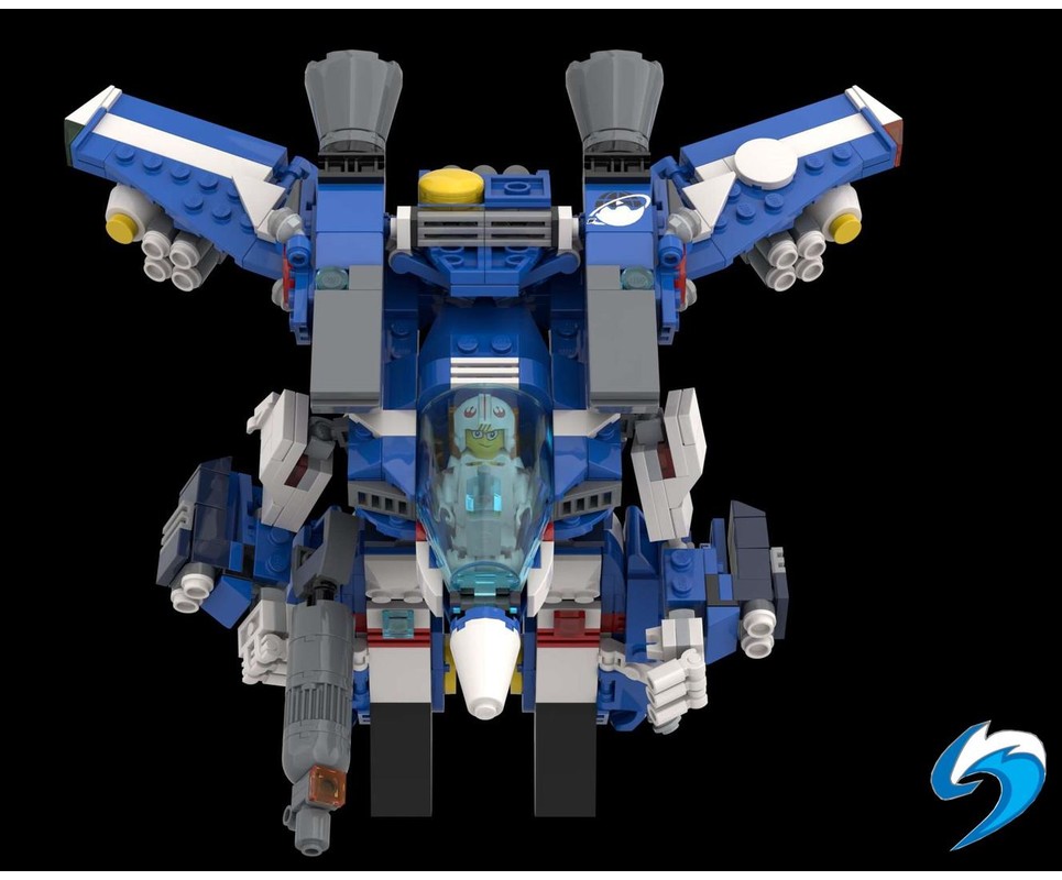 LEGO MOC MACROSS VF1J (MAX) by plug_pak | Rebrickable - Build with LEGO