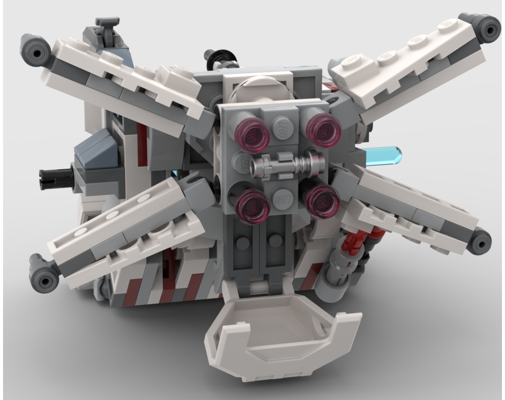 Lego Moc Luke Skywalker Mech Hallway By Sgtscoopy Rebrickable Build