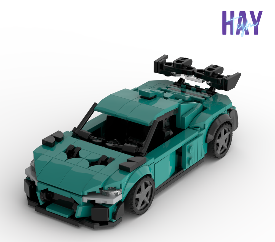 LEGO MOC ABT XGT (Audi R8) (Dark Turquoise) by TymHay | Rebrickable ...