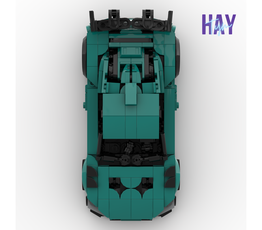 LEGO MOC ABT XGT (Audi R8) (Dark Turquoise) by TymHay | Rebrickable ...