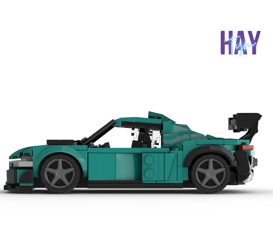 LEGO MOC ABT XGT (Audi R8) (Dark Turquoise) by TymHay | Rebrickable ...