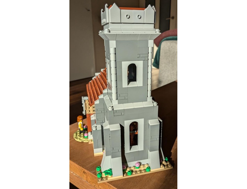 Lego Moc Medieval Church By Jakes Rebrickable Build With Lego