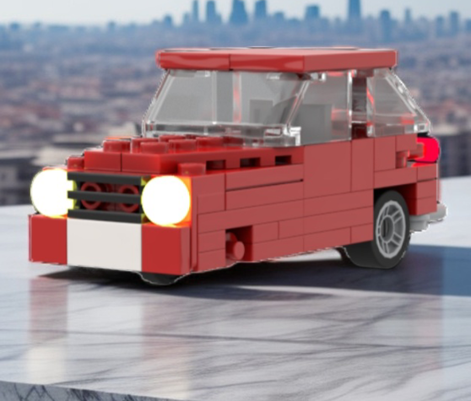 LEGO MOC reliant robin by Brickies | Rebrickable - Build with LEGO
