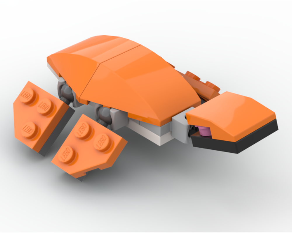 LEGO MOC Turtle and Fish (Mini-MOC) by RapidCheetah | Rebrickable ...