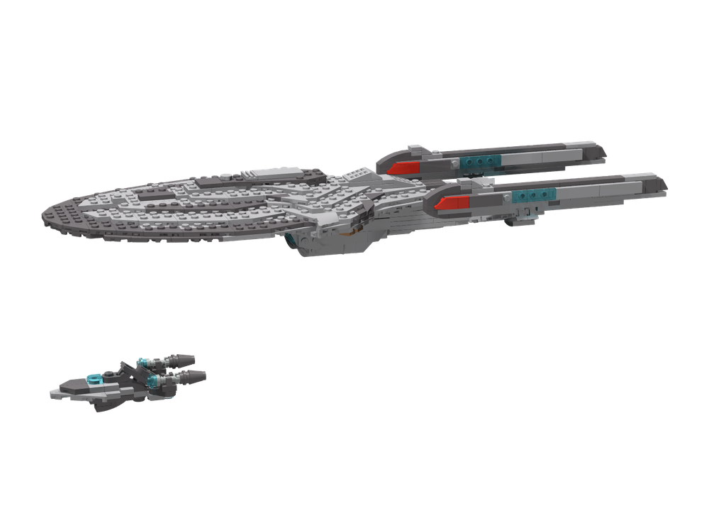 LEGO MOC USS Voyager-A Lamarr-Class Special Science Ship by LegendAJ ...