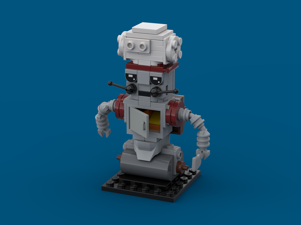 LEGO MOC Risk of Rain 2- Chef Brickheadz by Penguins and plastic ...