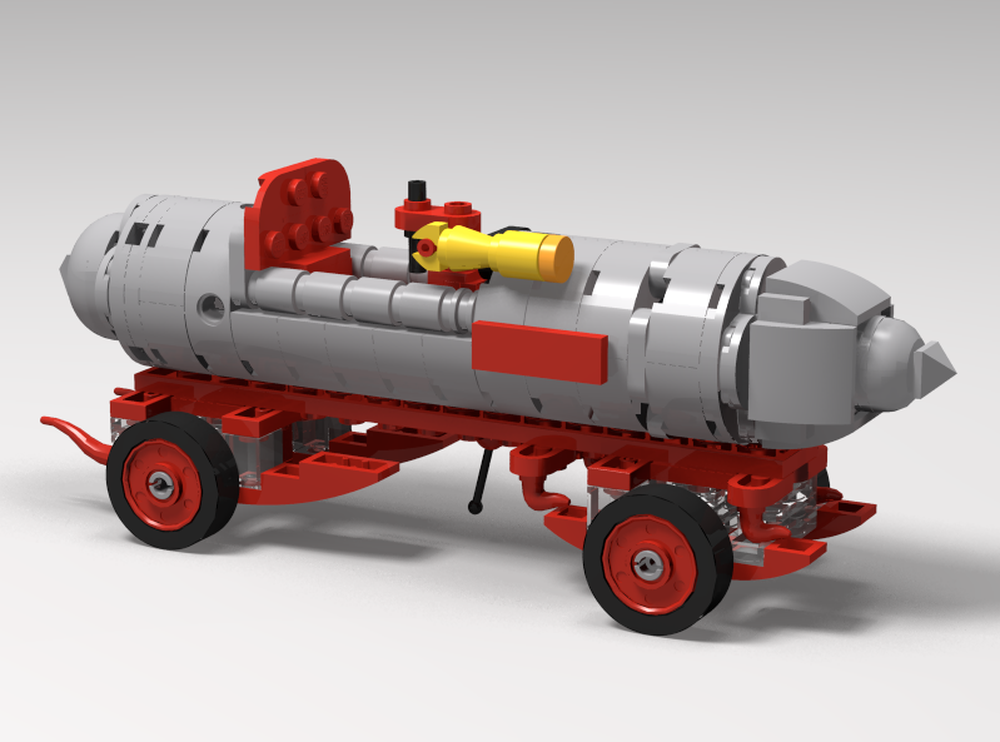 LEGO MOC 1899 La Jamais Contente (The never satisfied) by CunningFox ...