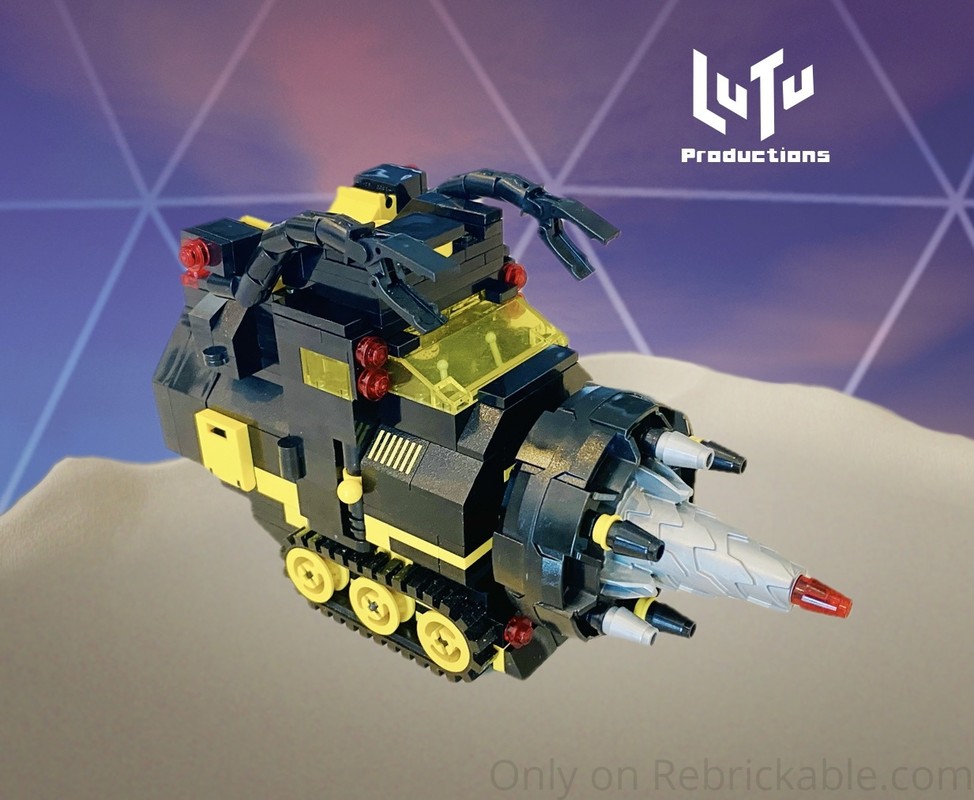 LEGO MOC-196648 Blacktron Tunnel Driller by lu.tu.blacktron ...