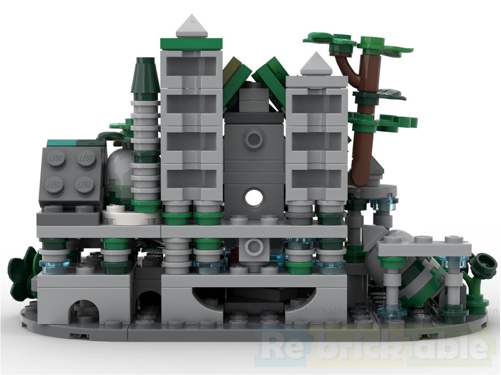 Lego Moc Lost City Mini Build By Zsobricks Rebrickable Build With Lego