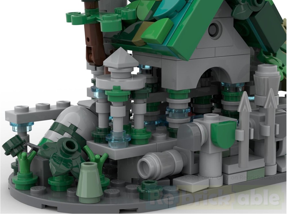 Lego Moc Lost City Mini Build By Zsobricks Rebrickable Build With Lego