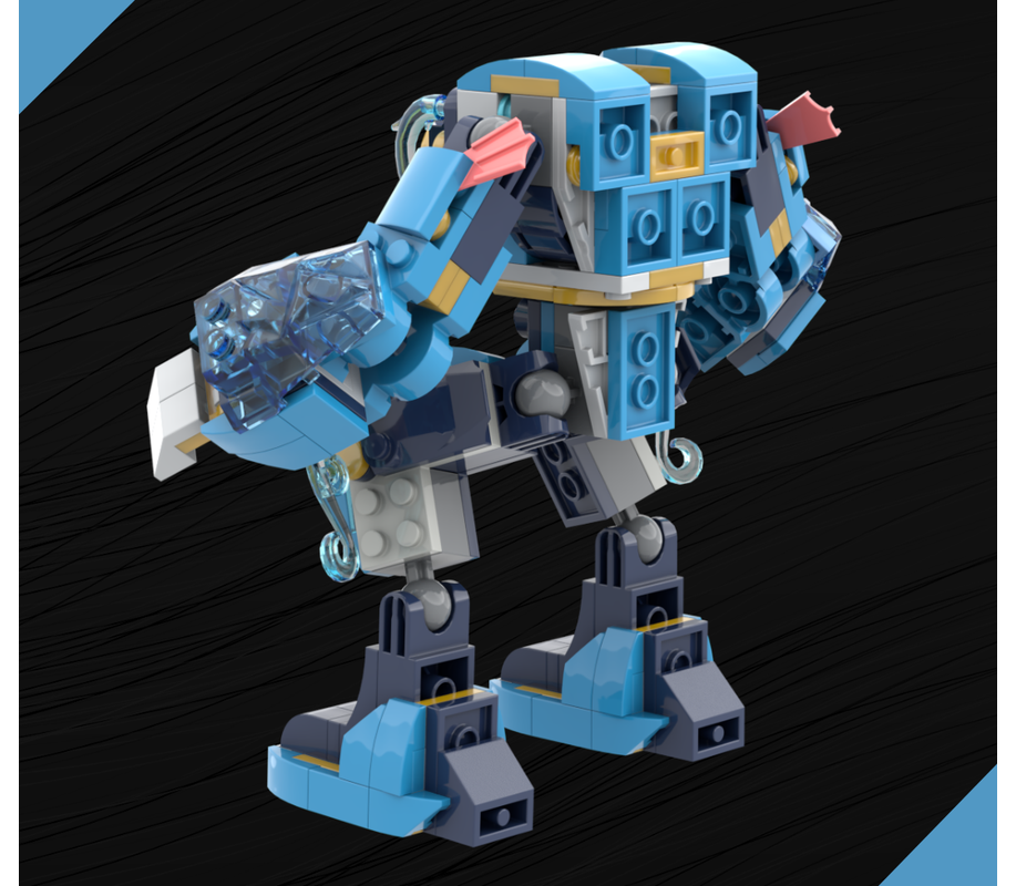 LEGO MOC Nya's Elemental Mech by Pepestudss | Rebrickable - Build with LEGO