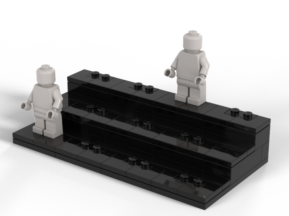 LEGO MOC Minifigure Stand by tomko1t | Rebrickable - Build with LEGO