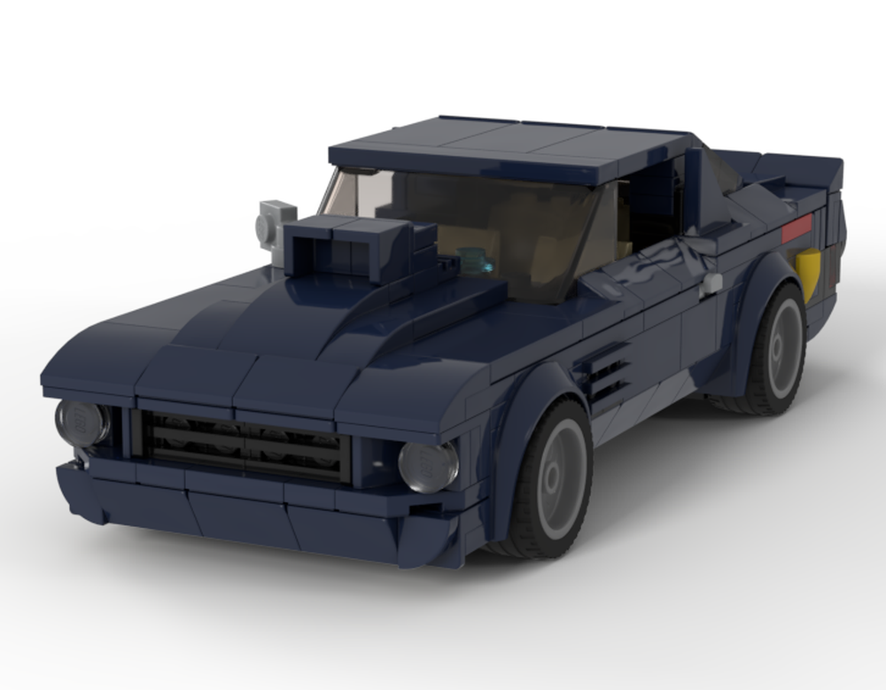 LEGO MOC Mad Max - Holden Monaro by Double_U_Bricks | Rebrickable ...