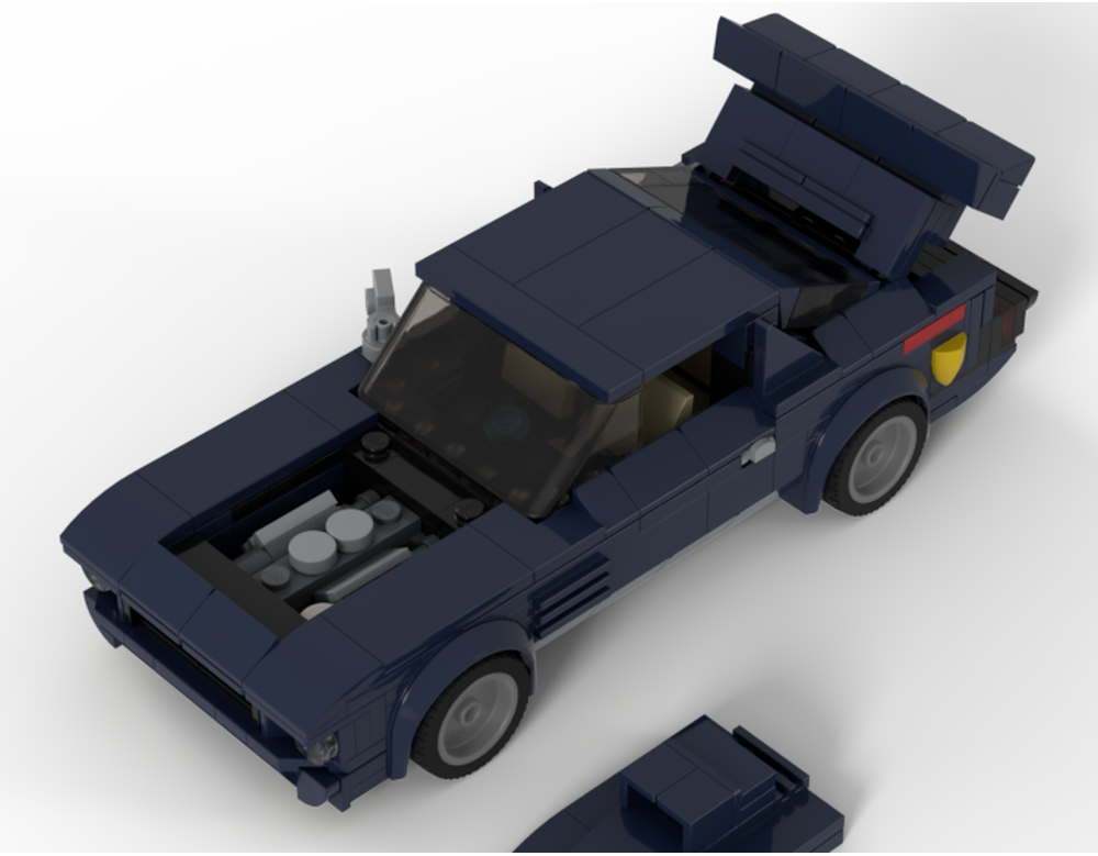 LEGO MOC Mad Max - Holden Monaro by Double_U_Bricks | Rebrickable ...
