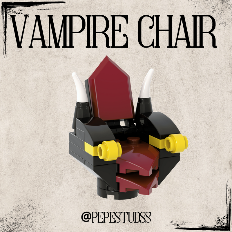 LEGO MOC Vampire Chair by Pepestudss | Rebrickable - Build with LEGO