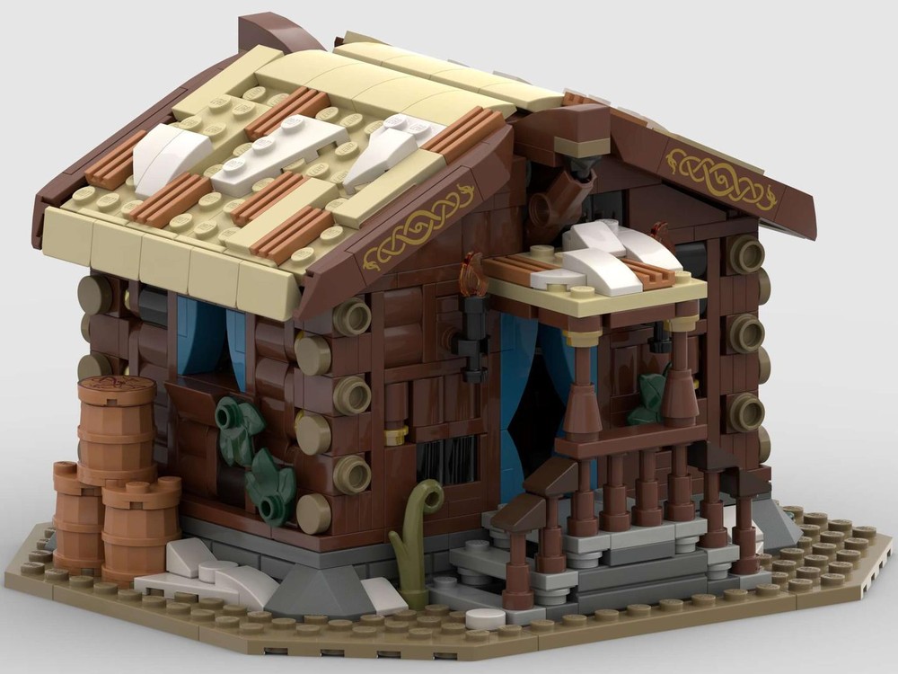 LEGO MOC Viking Trading Post by McGreedy | Rebrickable - Build with LEGO