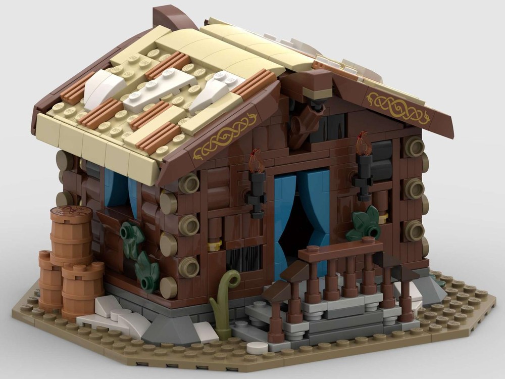 LEGO MOC Viking Trading Post by McGreedy | Rebrickable - Build with LEGO