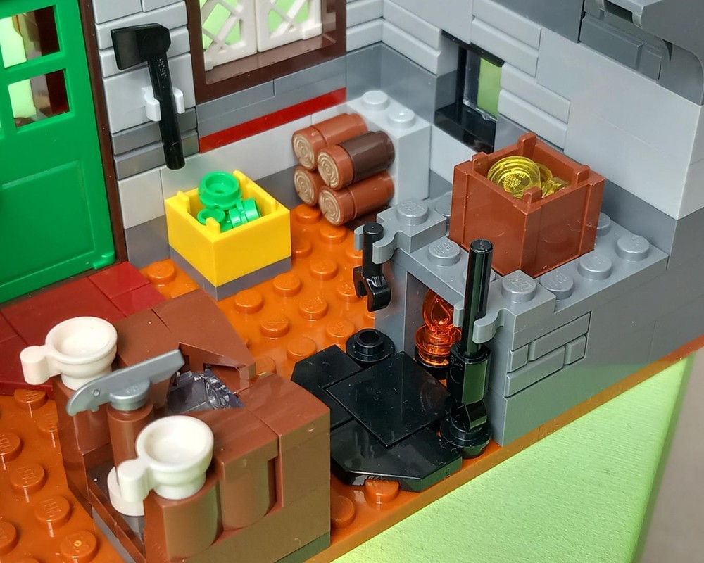 LEGO MOC Medieval Brewery // Alternate build of 10325 Alpine Lodge by ...