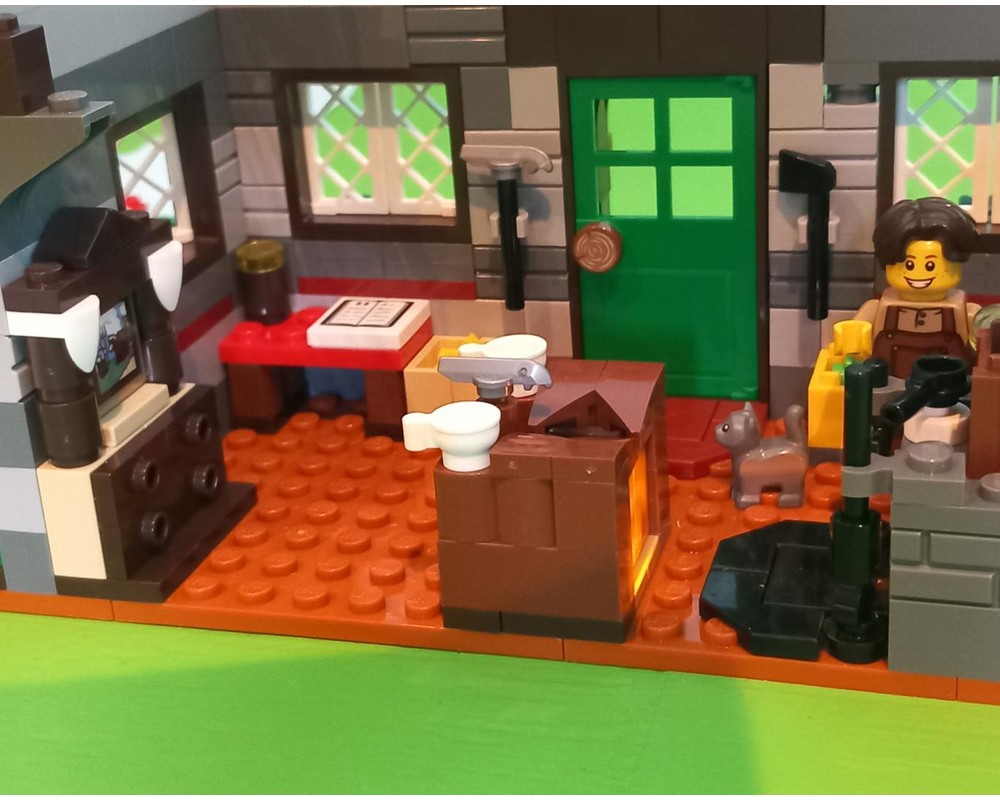 LEGO MOC Medieval Brewery // Alternate build of 10325 Alpine Lodge by ...