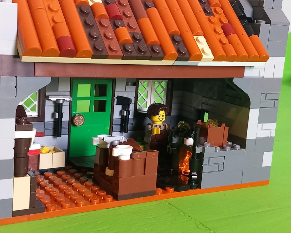 LEGO MOC Medieval Brewery // Alternate build of 10325 Alpine Lodge by ...