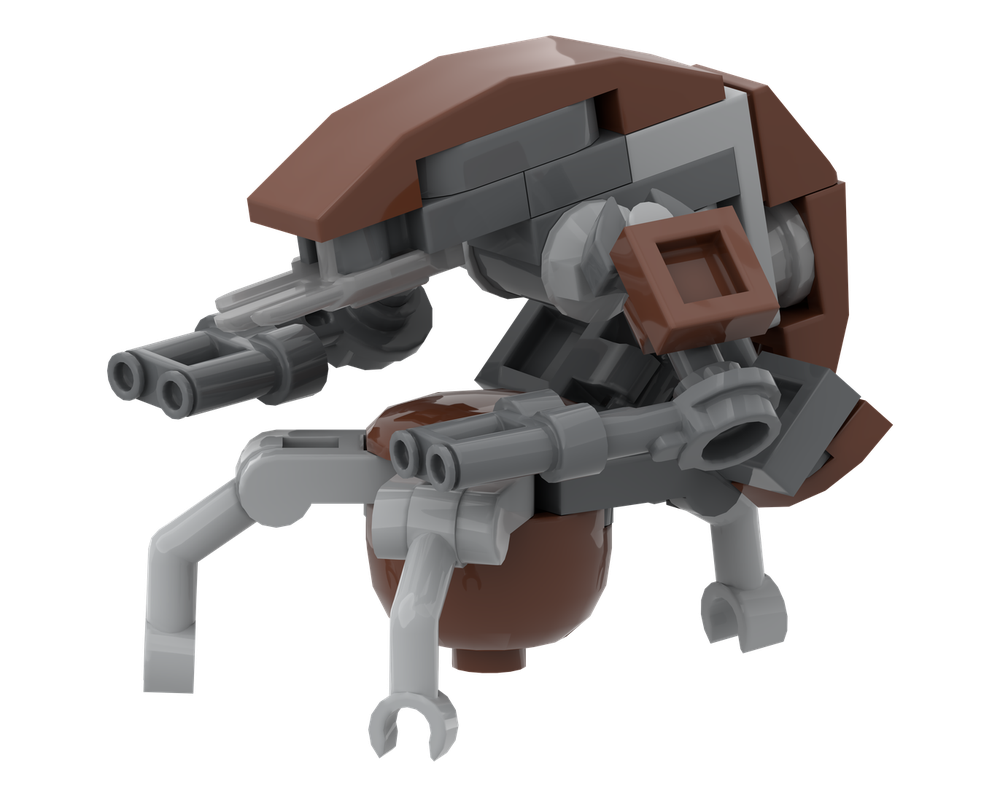 LEGO MOC Droideka (minifig scale) by fishysalmon02 | Rebrickable ...