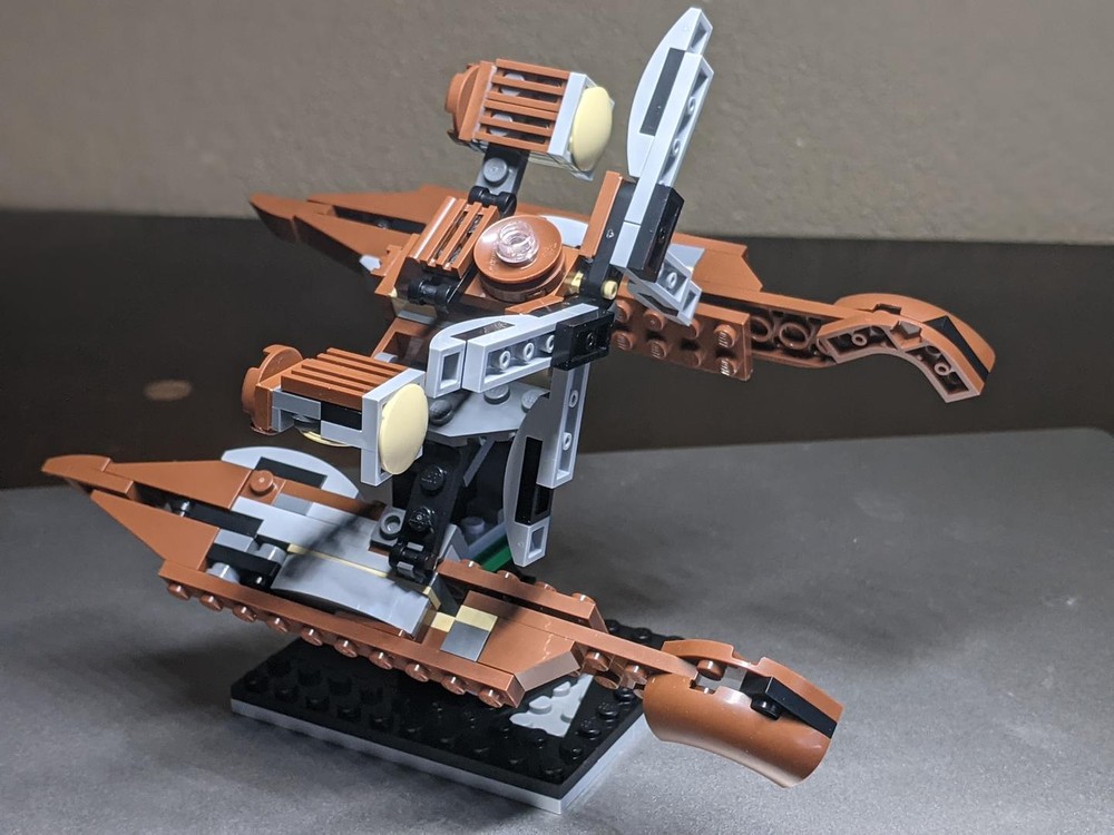Lego Moc 40686 Wookiee Catamaran By Masterbrickseparator Rebrickable