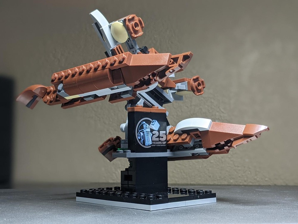 Lego Moc 40686 Wookiee Catamaran By Masterbrickseparator Rebrickable