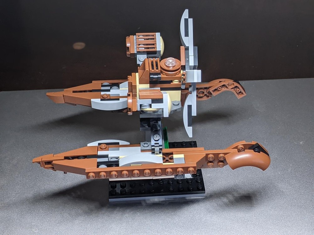 Lego Moc 40686 Wookiee Catamaran By Masterbrickseparator Rebrickable