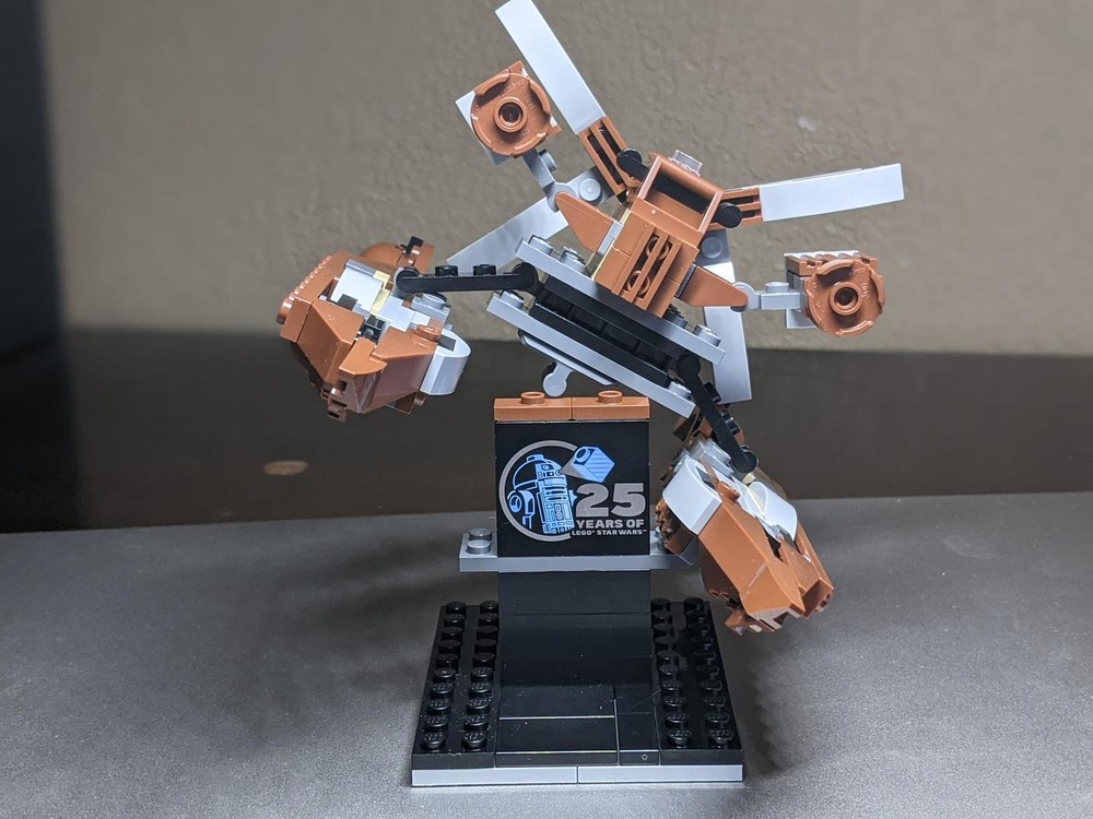 LEGO MOC 40686 Wookiee Catamaran by MasterBrickSeparator | Rebrickable ...