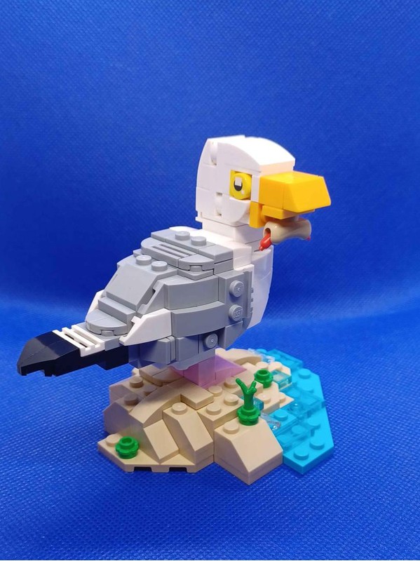 LEGO MOC Seagull by Penguins and plastic | Rebrickable - Build with LEGO